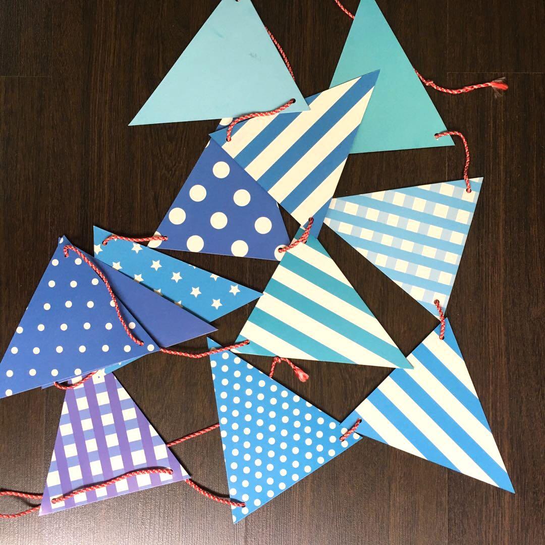 Banderitas Blue Print, Hobbies & Toys, Stationary & Craft, Occasions ...