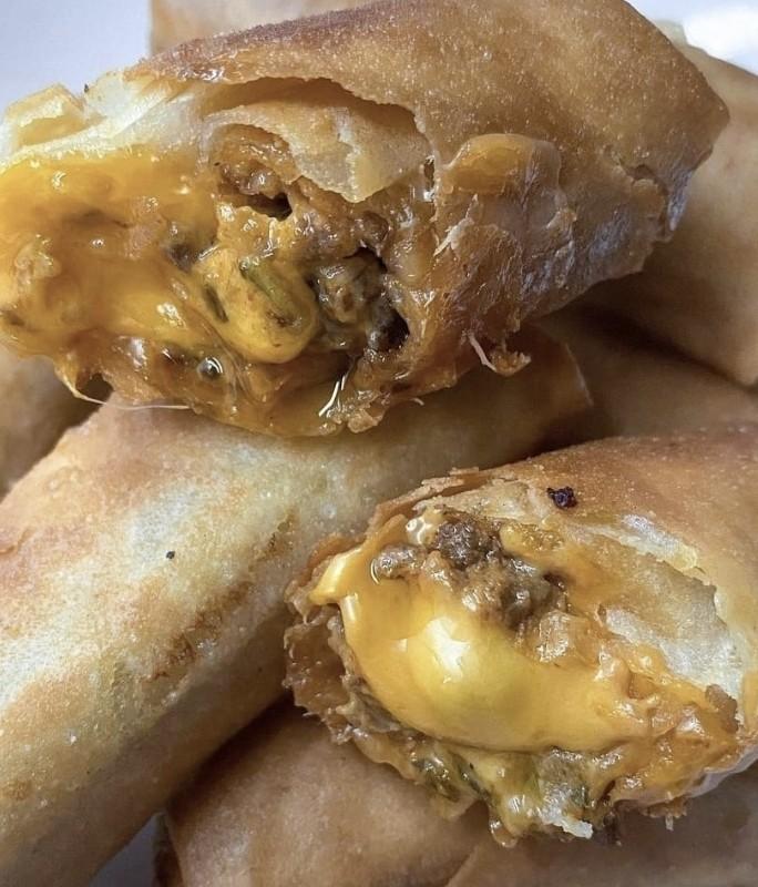 Big Mac Spring Rolls w Dipping Sauce, Food & Drinks, Homemade Bakes on Carousell