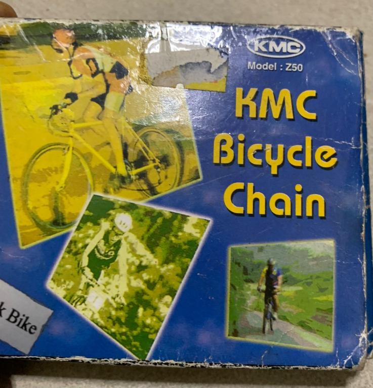 Bike Chain KMC Z50 for 7 Max. speed gears, Sports Equipment, Bicycles ...
