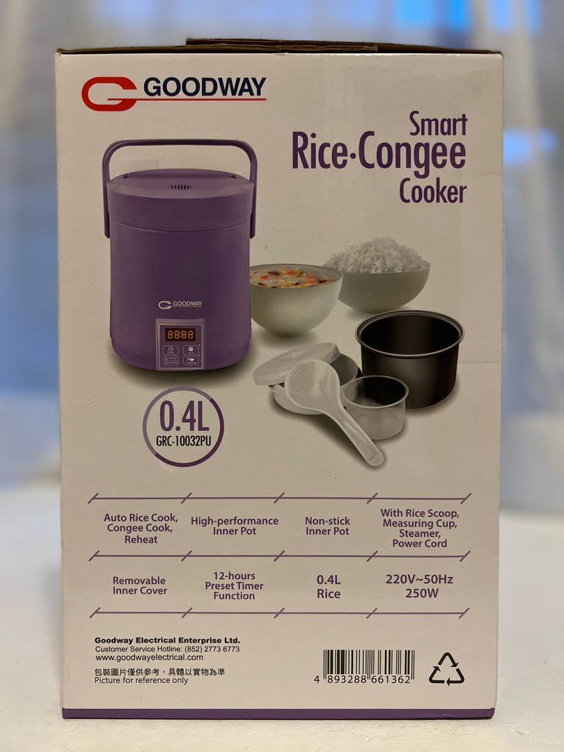 [Brand New] Goodway Smart Rice Cooker Congee Cooker 0.4L, TV & Home ...