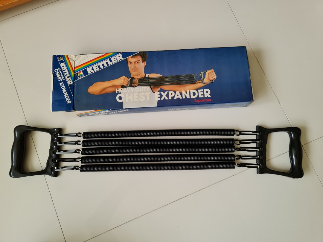 Brand New Kettler Heavy Duty Chest Expander, Sports Equipment, Exercise ...