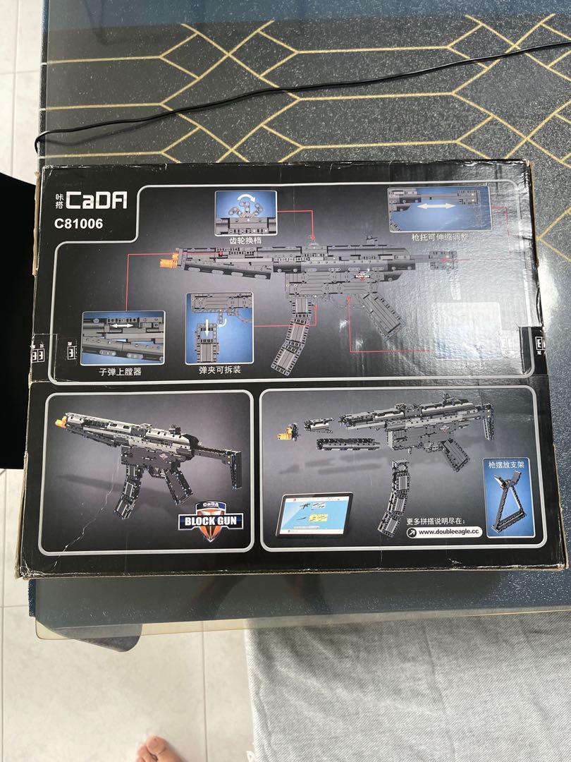 Cada HK MP5 Brick Gun (Lego Compatible Bricks), Hobbies & Toys, Toys ...