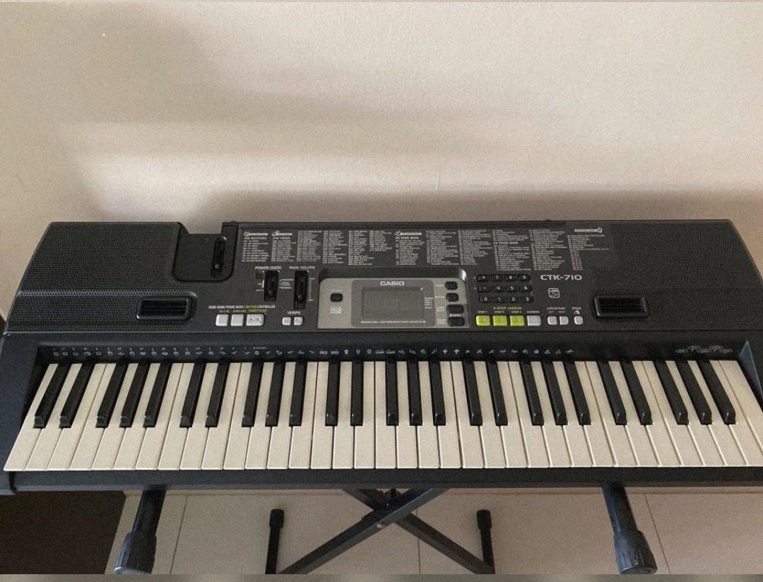Casio Keyboard CTK-710, Hobbies & Toys, Music & Media, Musical ...