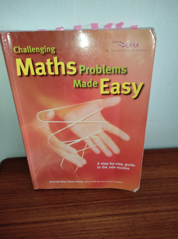 Challenging maths problems made easy, Hobbies & Toys, Books & Magazines ...