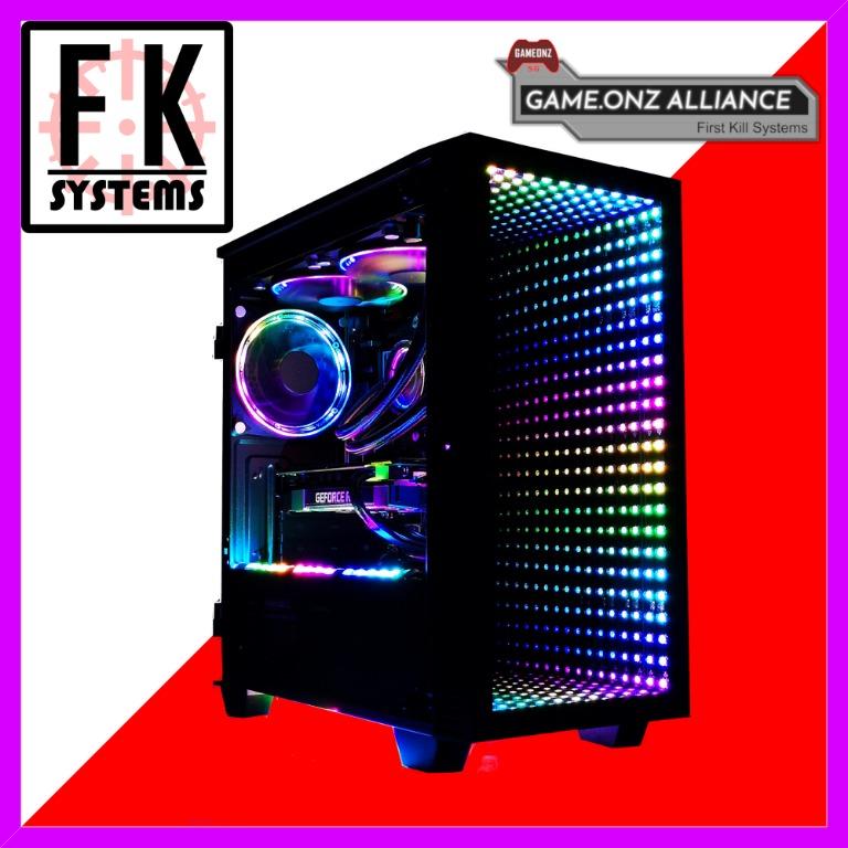 Custom Gaming PC RGB/White Theme BUDGET Desktop | 5600X 12700K I7 ...