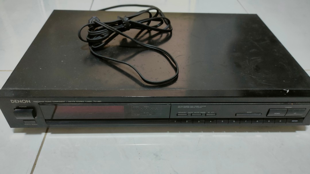 Denon TU-460 Digital FM Tuner, Audio, Soundbars, Speakers & Amplifiers ...