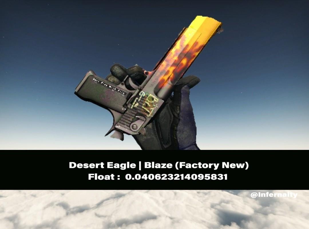 Desert Eagle Blaze FN CSGO SKINS KNIVES, Video Gaming, Gaming ...