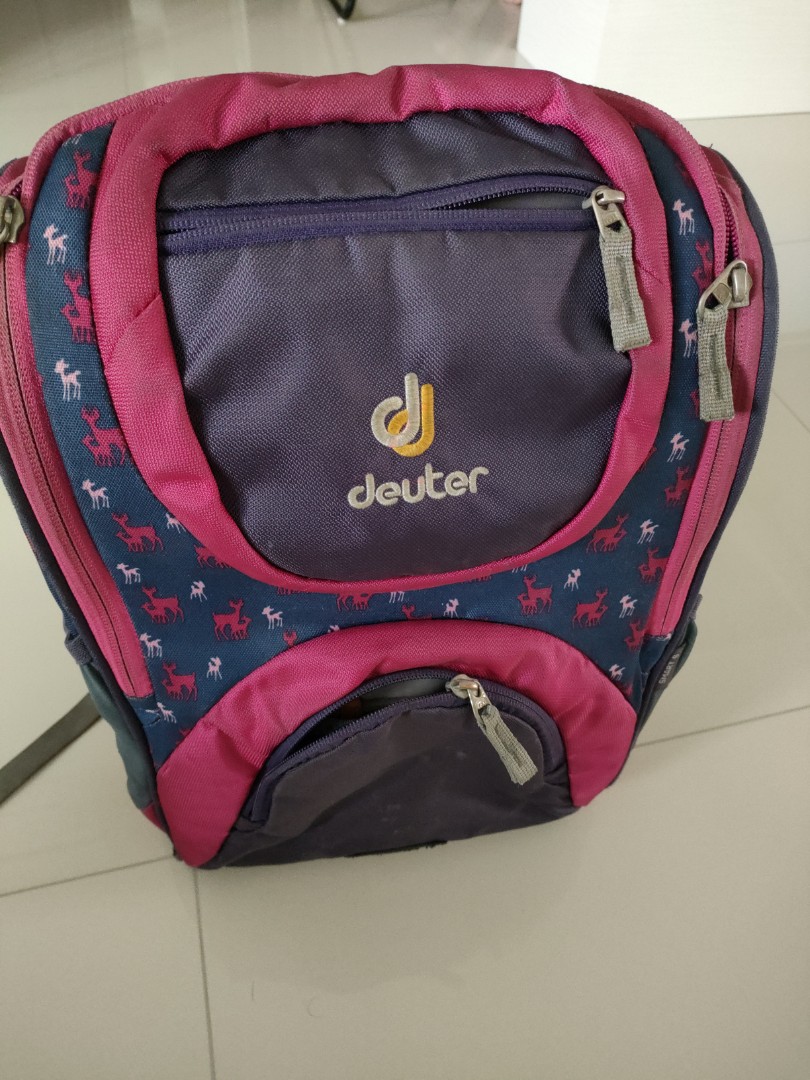Deuter Kid School bag., Women's Fashion, Bags & Wallets, Backpacks on ...