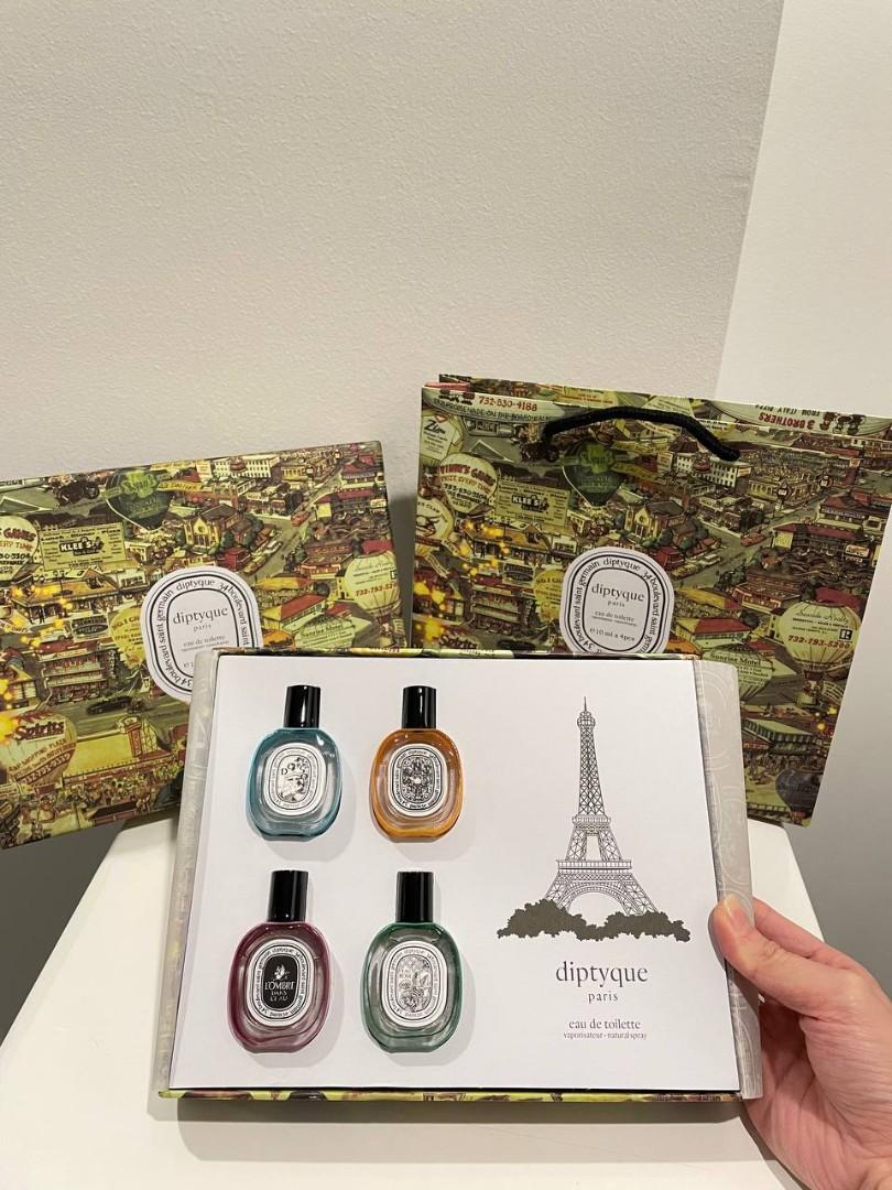 DIPTYQUE EDT SET 4X10ML LIMITED EDITION (WITH PAPER BAG), Beauty ...
