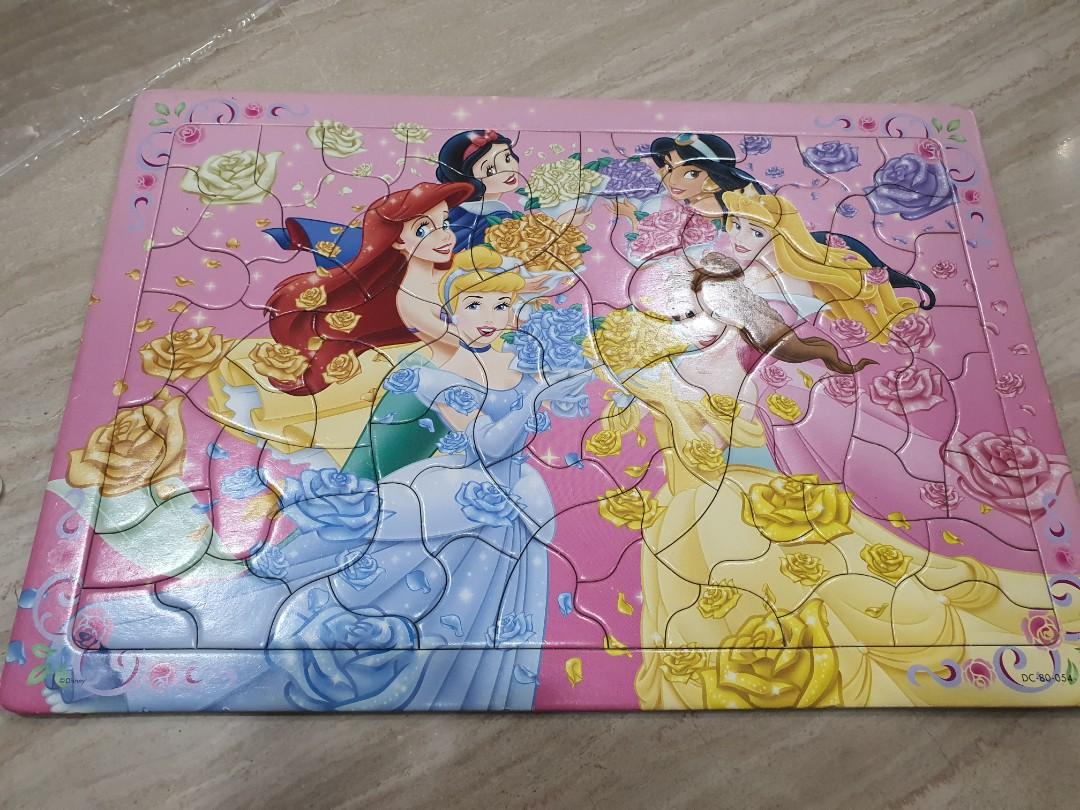 Disney Princess Puzzle (Thicker pieces), Hobbies & Toys, Toys & Games ...