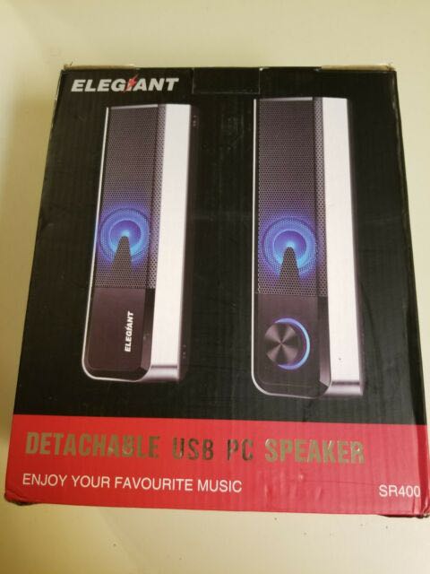ELEGIANT Computer Speakers, Bluetooth 5.0 PC Speakers with Stereo Sound ...