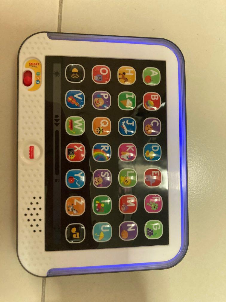 Fisher price ABC tablet, Babies & Kids, Infant Playtime on Carousell