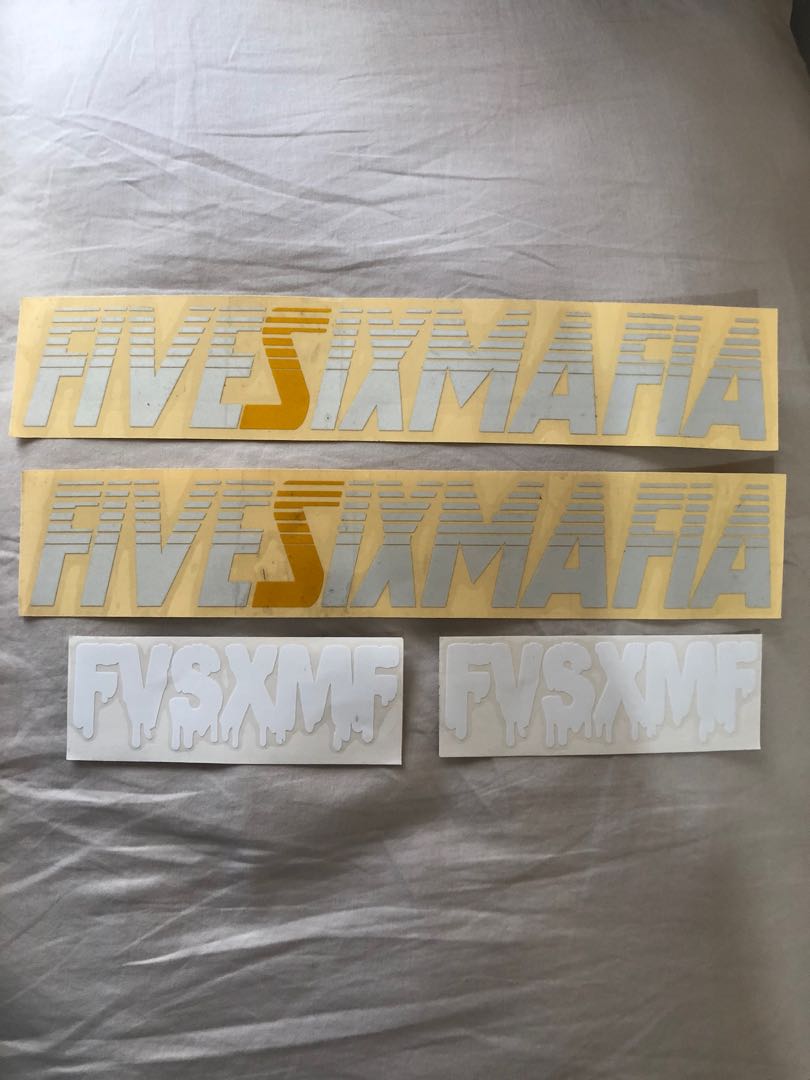 Five Six Mafia Stickers, Car Parts & Accessories, Emblem, Sticker and ...