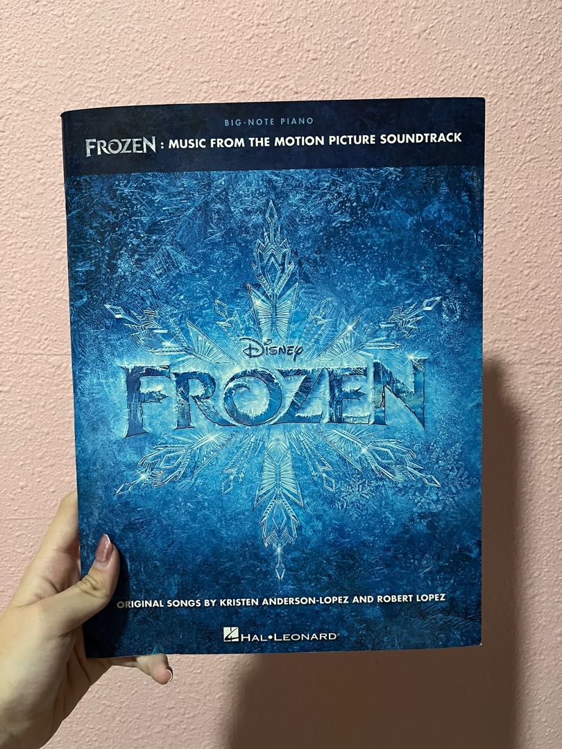 Frozen: Big Note Piano Song Book, Hobbies & Toys, Music & Media, Music ...