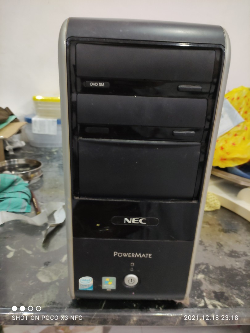Give away: NEC tower PC, Computers & Tech, Desktops on Carousell