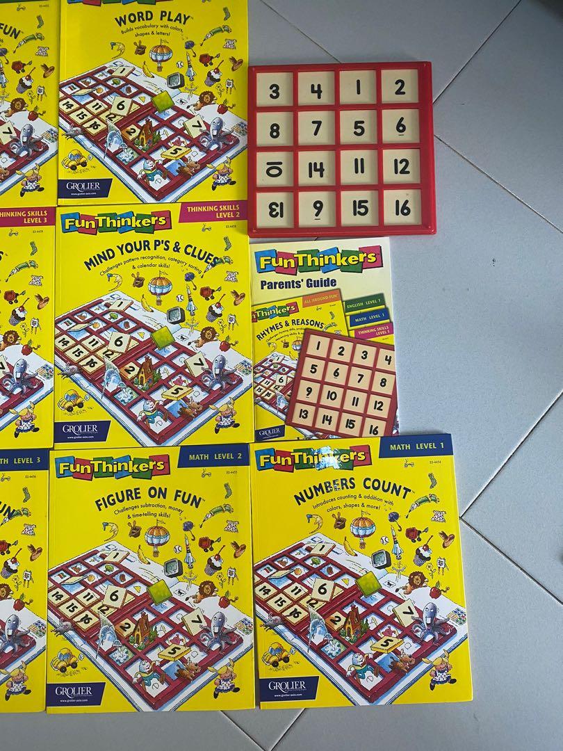 Grolier Fun thinker full set of books, Hobbies & Toys, Books ...