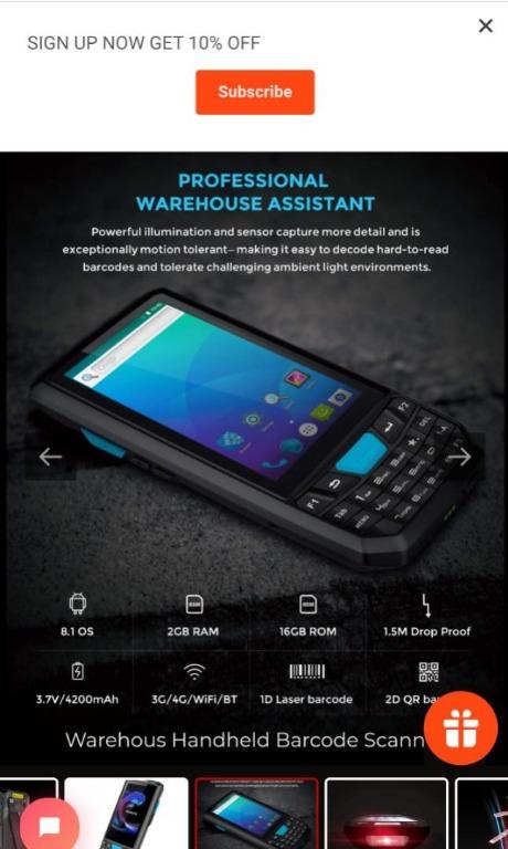 Handheld Terminal (PDA) - retail 473, TV & Home Appliances, Electrical ...