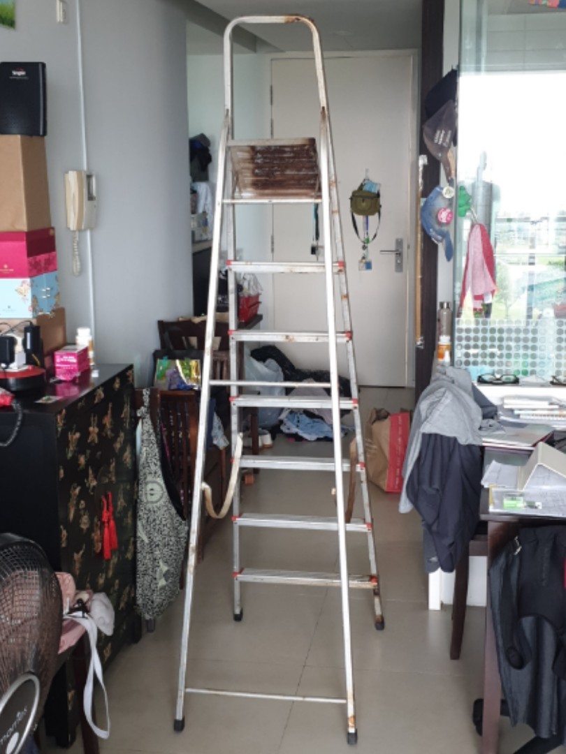 Fast Exchange - Heavy duty 2m ladder, Furniture & Home Living, Home ...