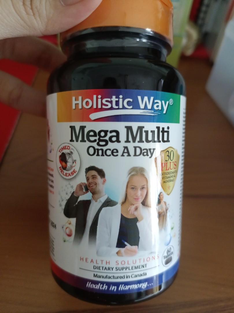 Holistic Way Mega Multi, Health & Nutrition, Health Supplements ...