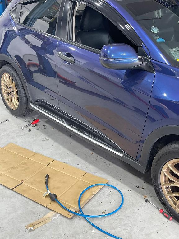 Honda Vezel 2013~2020 Side Step Running Board (side skirt replacement ...