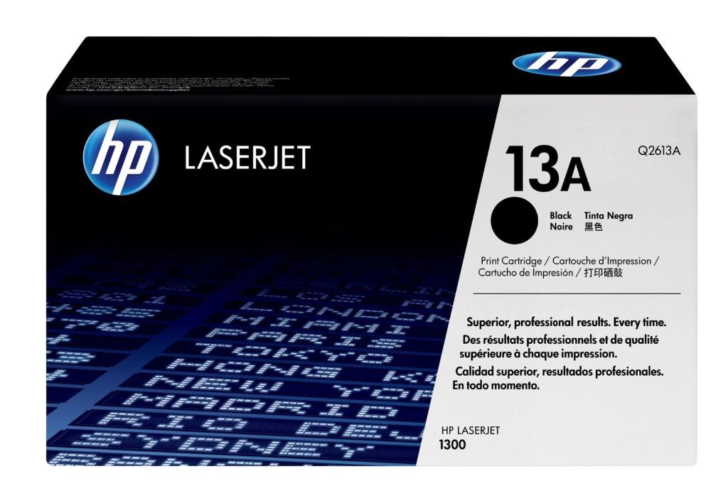 HP 13A Black Original LaserJet Toner Cartridge, Computers & Tech ...