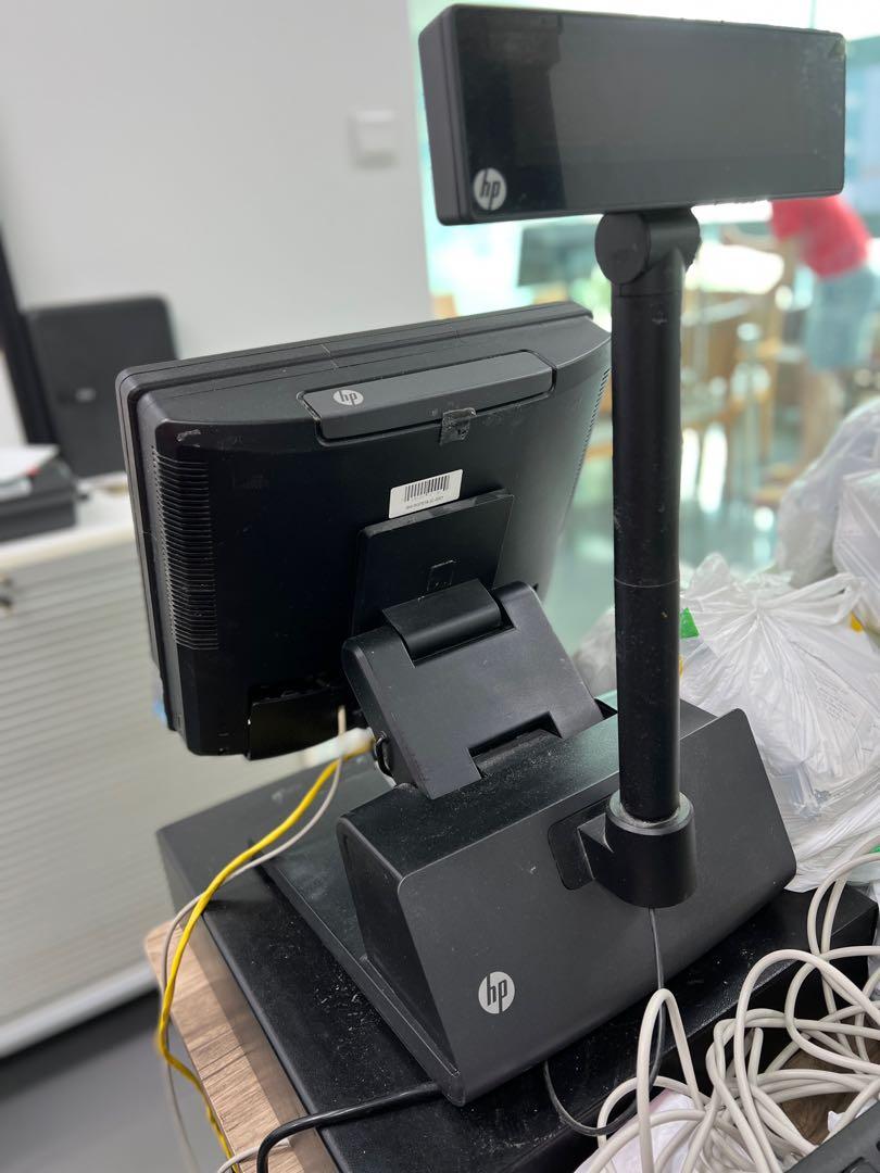 HP POS RP7 rPOs with VFD customer display, Computers & Tech, Office ...