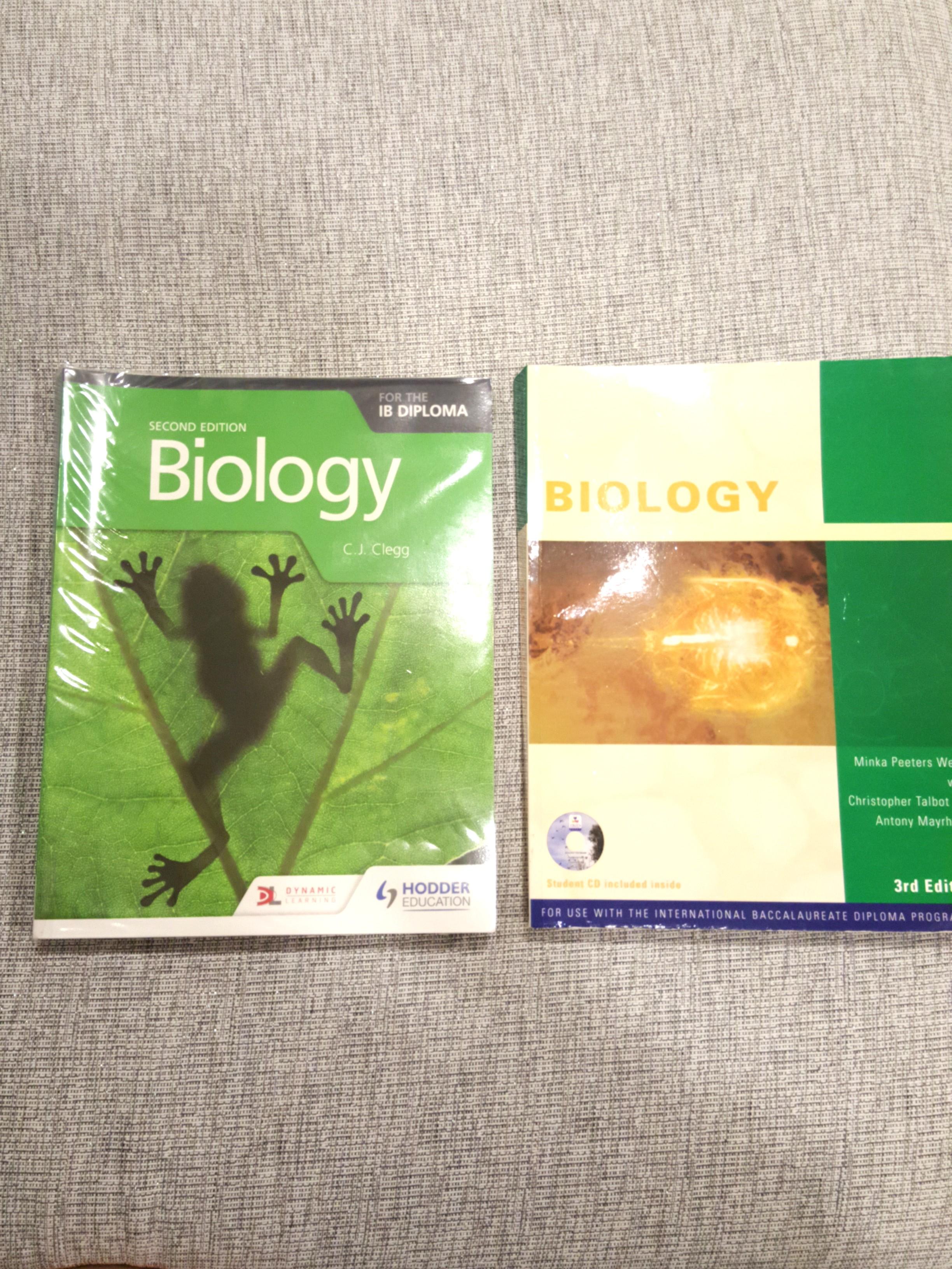 IB Biology HL textbooks, Hobbies & Toys, Books & Magazines, Textbooks ...