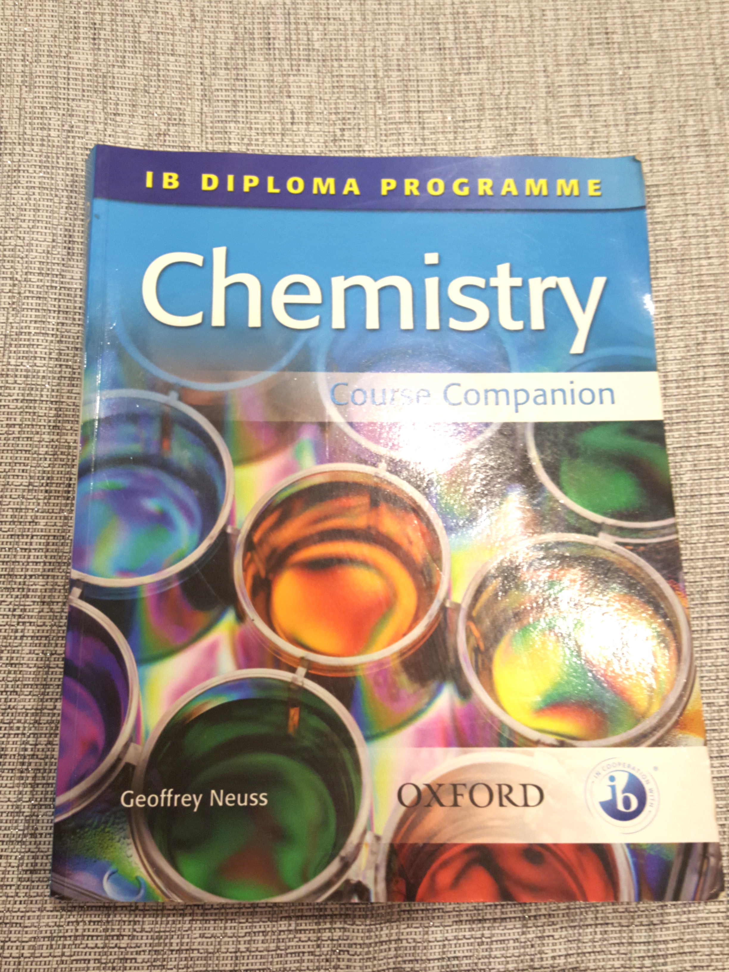 IB Chemistry HL textbook, Hobbies & Toys, Books & Magazines, Textbooks ...