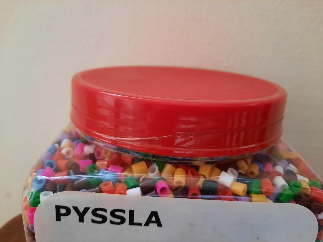 Ikea Pyssla beads and 2 mould trays, Hobbies & Toys, Stationery & Craft ...