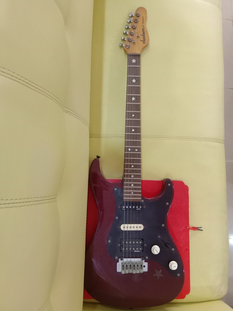 Jackson MIJ Performer PS7 electric guitar made in Japan, Hobbies & Toys ...