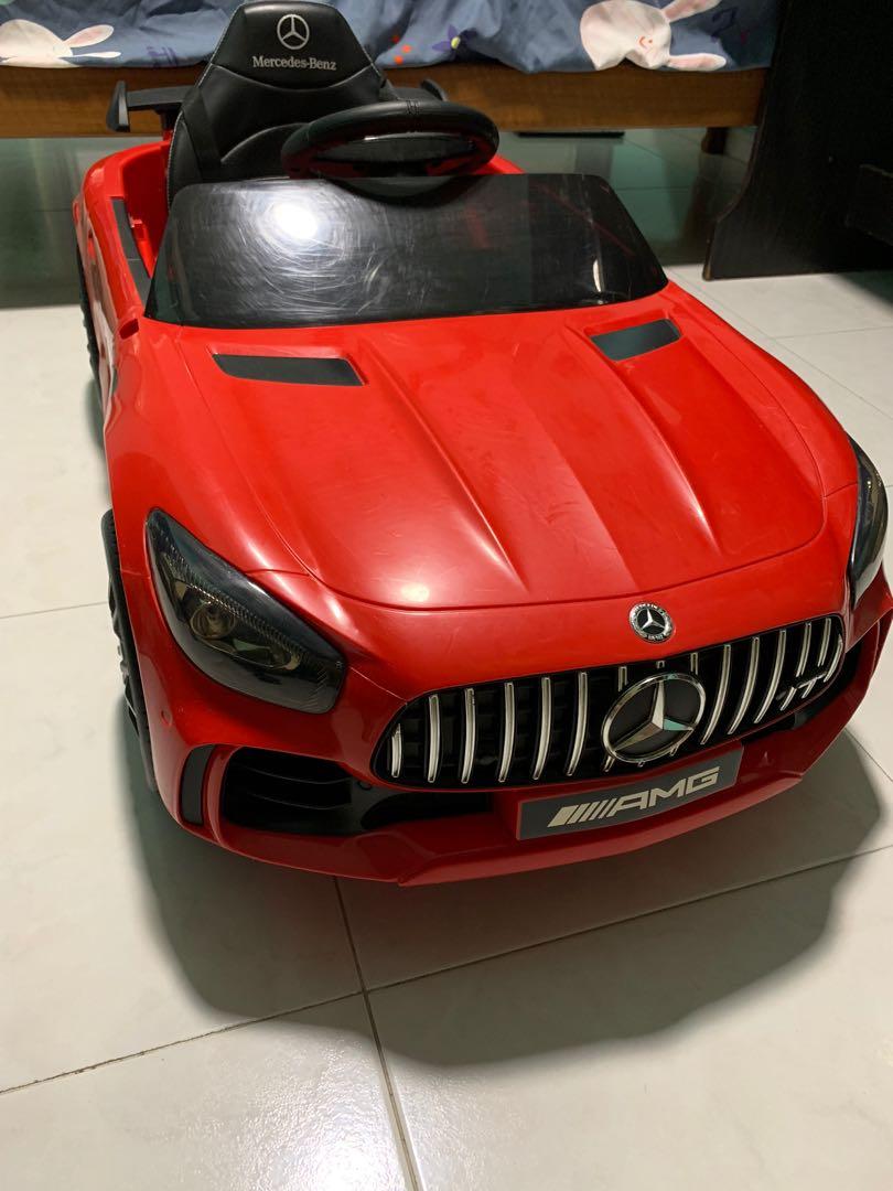 Kids car, Merc model, Hobbies & Toys, Toys & Games on Carousell