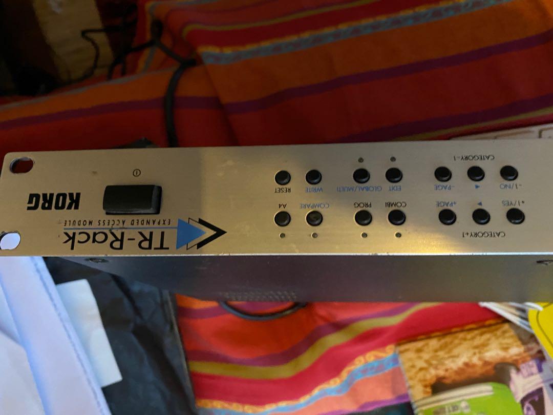 Korg TR Rack synth, Hobbies & Toys, Music & Media, Musical Instruments ...