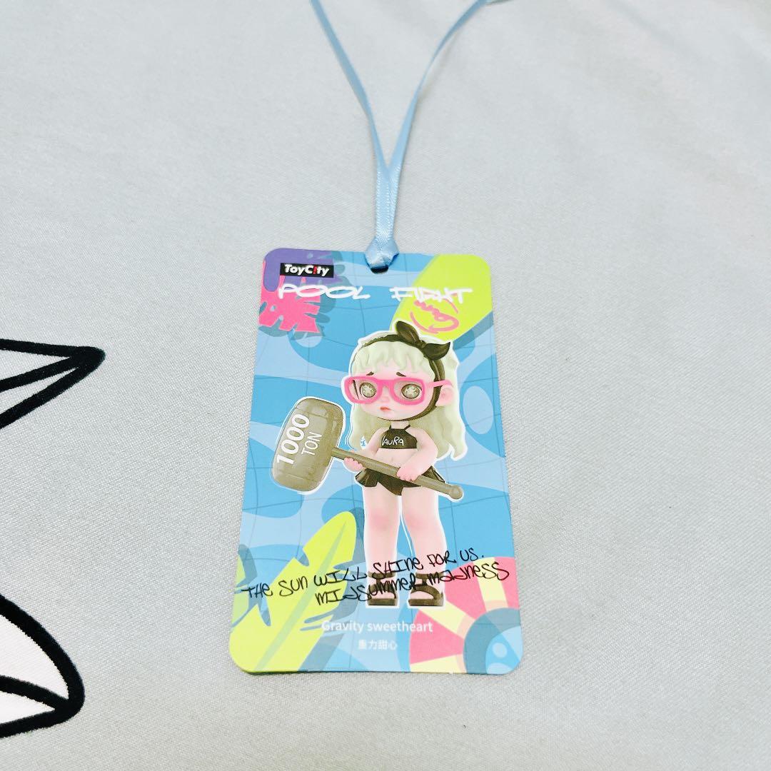 LAURA ART x TOYCITY Pool Fight Series Gravity Sweetheart Figure ...