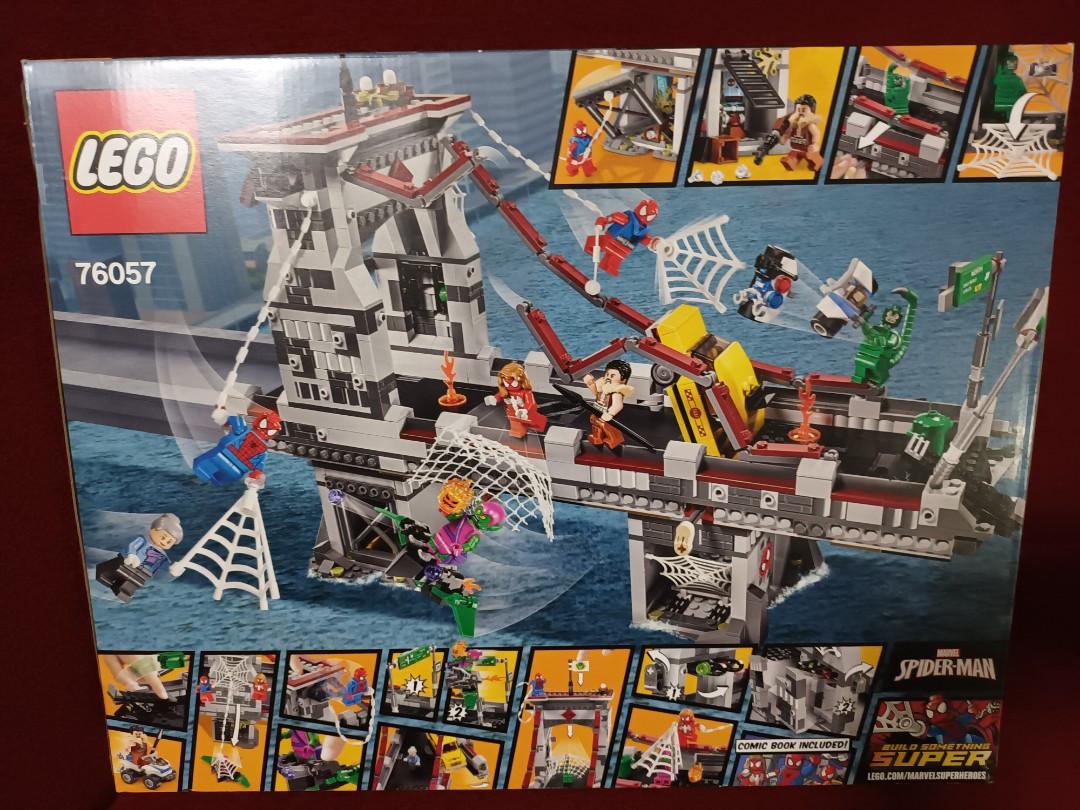 Lego 76057 Spider-Man: Web Warriors Ultimate Bridge Battle, Hobbies & Toys, Toys & Games on ...