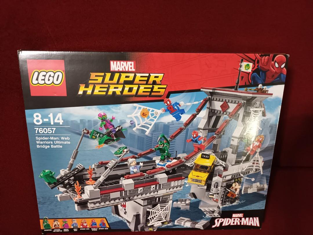 Lego 76057 Spider-Man: Web Warriors Ultimate Bridge Battle, Hobbies & Toys, Toys & Games on ...