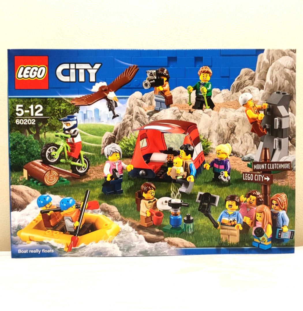 Outdoor Adventures People Pack Lego City 60202 Figurines, Hobbies ...
