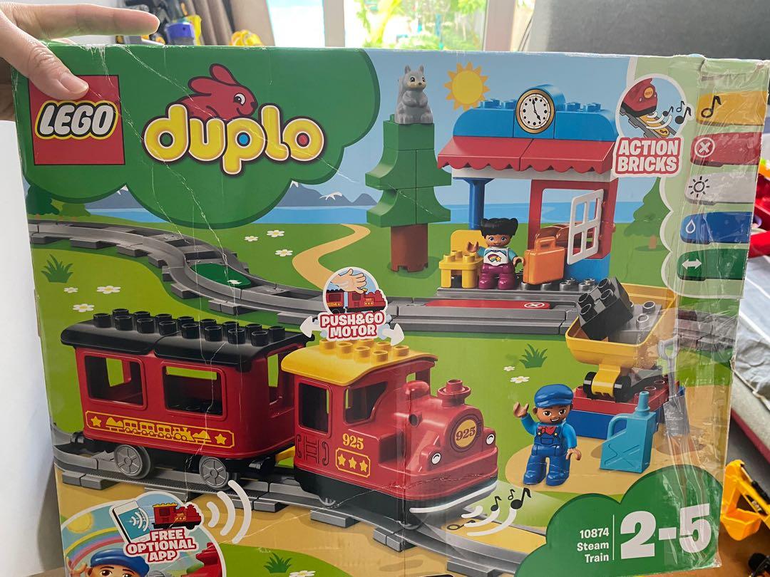 Lego Duplo Train Set, Babies & Kids, Infant Playtime on Carousell