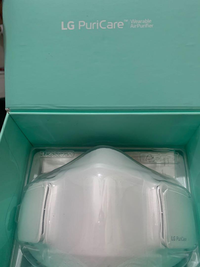 LG PURICARE Wearable Air Purifier Mask and Case Gen 1, Health ...