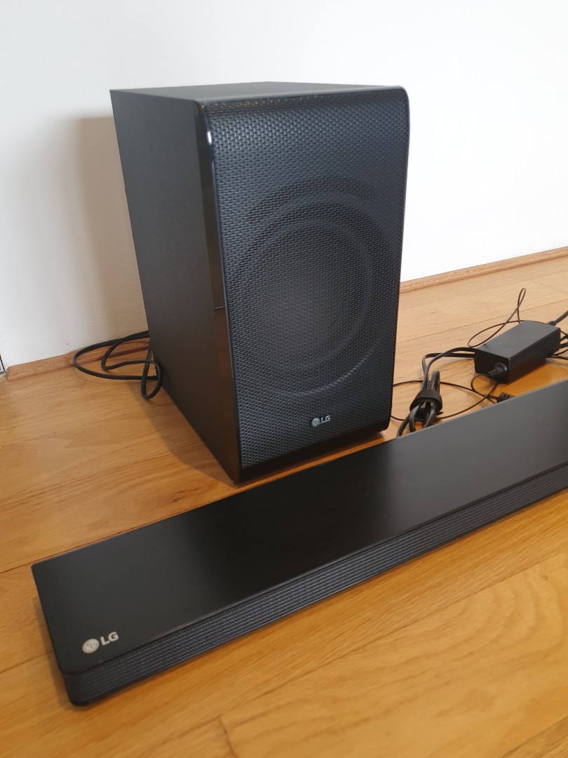 LG SJ8 Sound bar + subwoofer, Audio, Soundbars, Speakers & Amplifiers ...