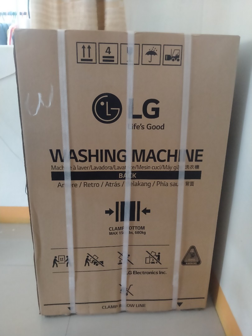 FREE DELIVERY LG Smart Inverter Automatic Washing Machine 7kg T2107VS2W ...