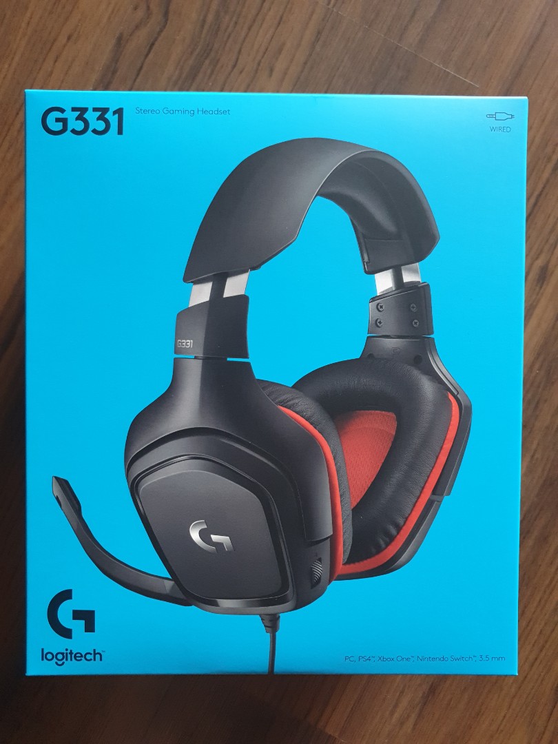 Logitech G331 stereo gaming headset, Audio, Headphones & Headsets on ...