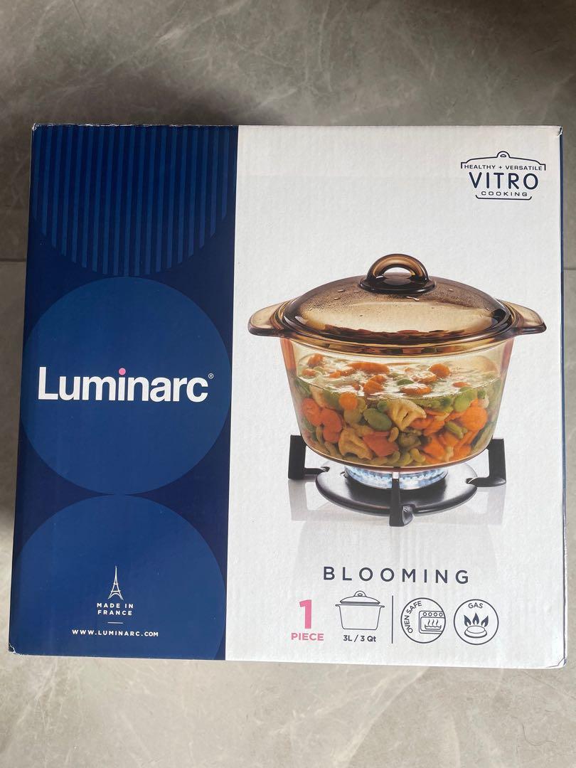 Luminarc Blooming Cooking pot(3 L), Furniture & Home Living ...