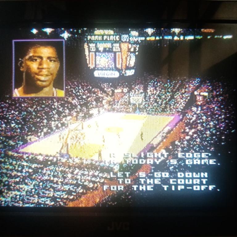 Magic Johnsons Super Slam Dunk Video Gaming Video Games Nintendo On