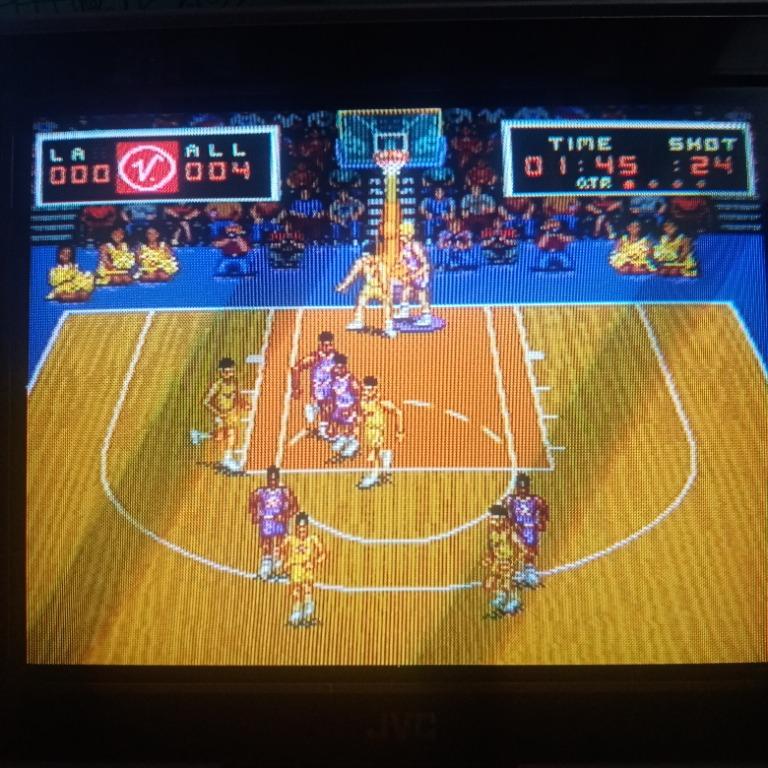 Magic Johnsons Super Slam Dunk Video Gaming Video Games Nintendo On