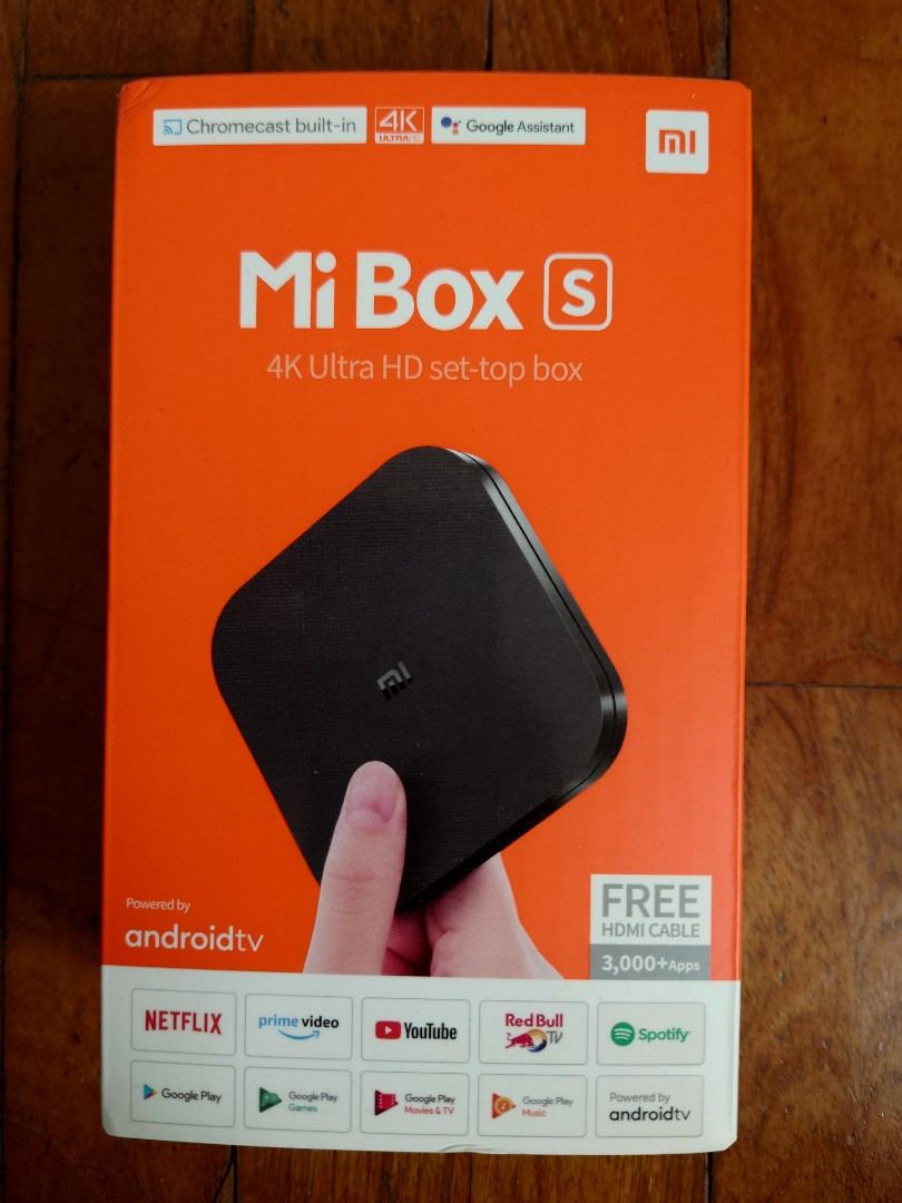 Mi Box S 4K Ultra HD set-top box, TV & Home Appliances, TV ...