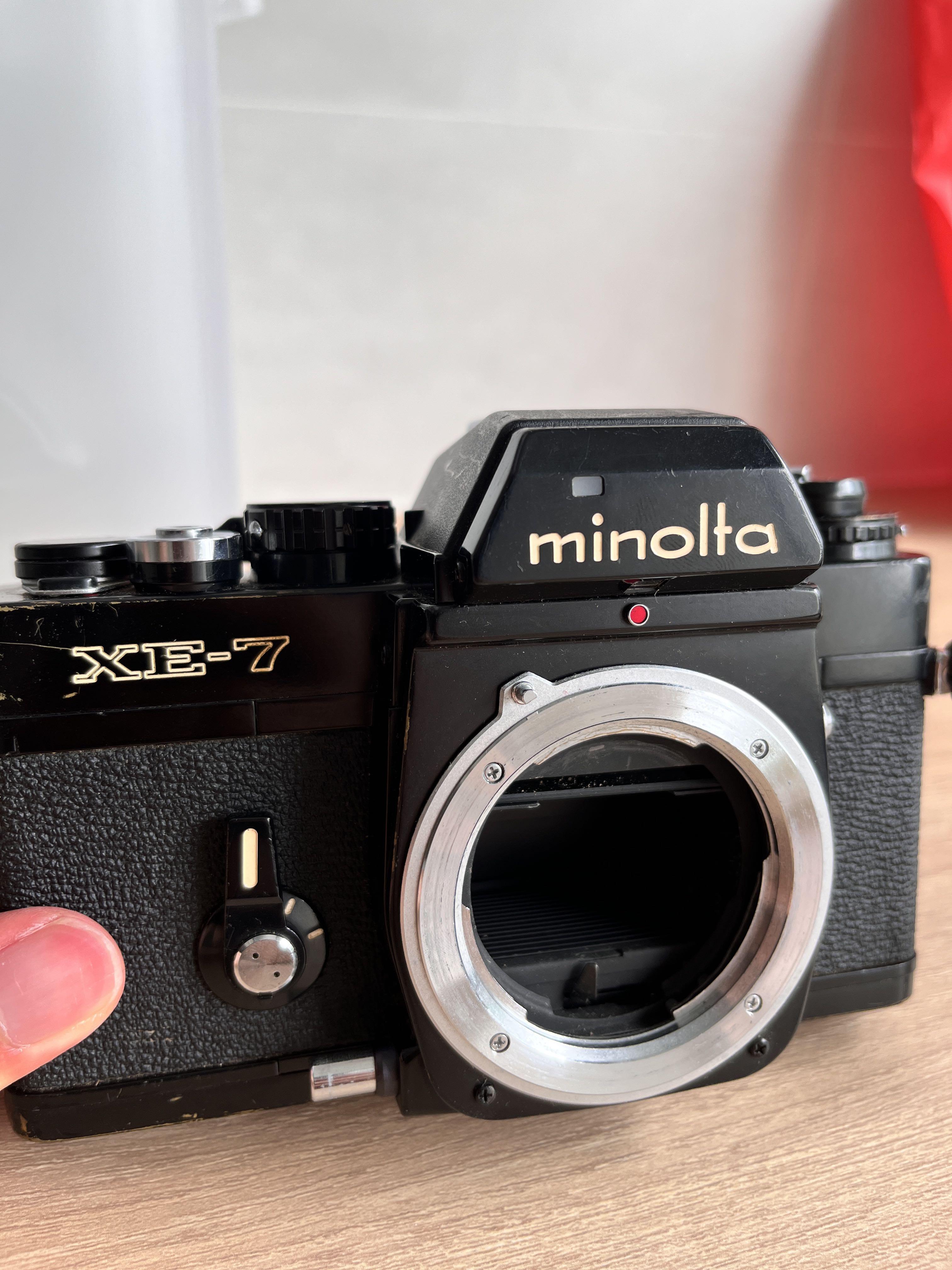 Minolta XE-7, Photography, Cameras on Carousell