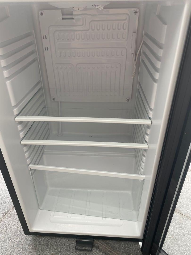 Multiple shelving beverage fridge, see through, TV & Home Appliances ...