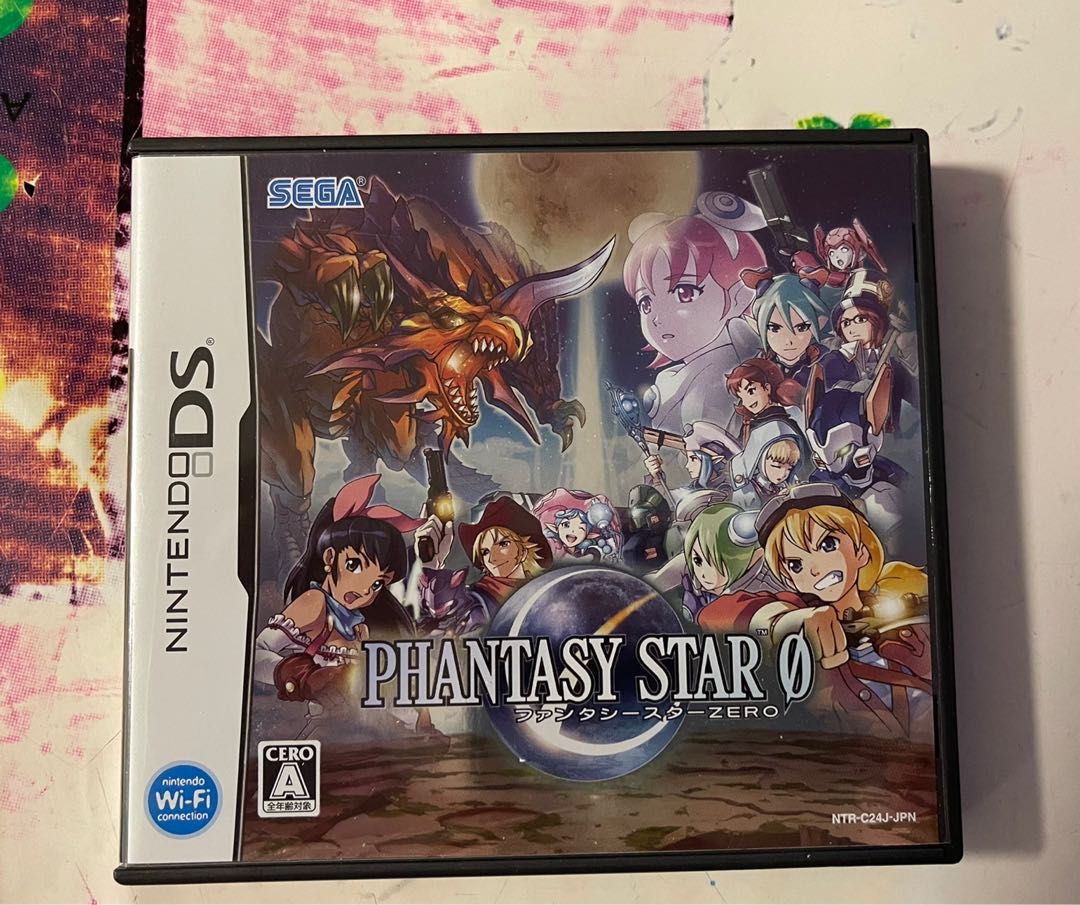 NDS PHANTASY STAR ZERO, 電子遊戲, 電子遊戲, Nintendo 任天堂 - Carousell