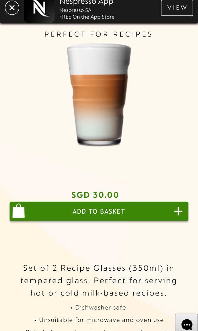 Nespresso View Ice Kit, Furniture & Home Living, Kitchenware ...