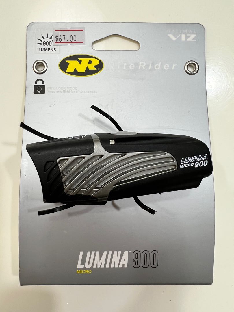 Nite Rider Micro Lumina 900 bike lights, Sports Equipment, Bicycles ...